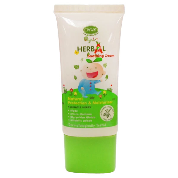รีวิว Enfant Organic Plus Herbal Soothing Cream รีวิวจากผู้ใช้จริง By ...