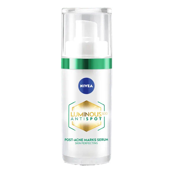 รีวิว NIVEA Luminous 630 Antispot Post-Acne Marks Serum Skin Perfecting ...