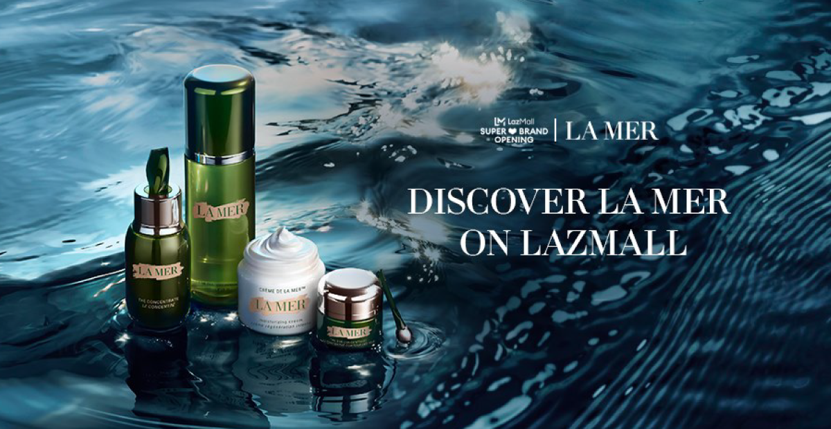ยกเคาน์เตอร์มาไว้บนมือ La Mer Official x Lazada โปรโมชั่นสุดคุ้ม!!