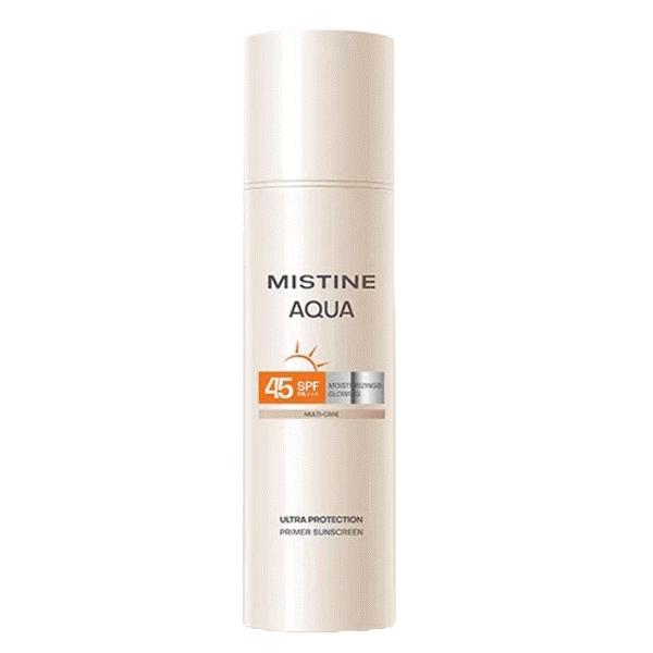 รีวิว Mistine Aqua Base Ultra Protection Moisturizing & Glowing Primer ...