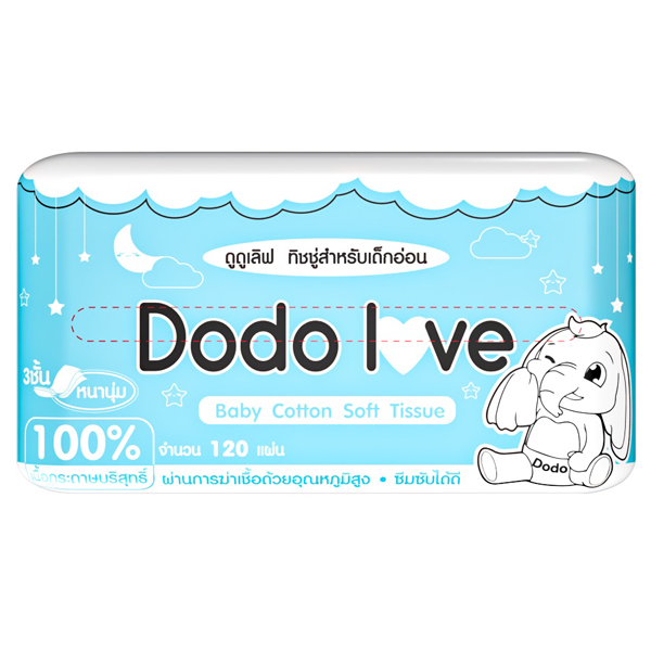รีวิว Dodo love Baby Cotton Soft Tissue รีวิวจากผู้ใช้จริง By Cosmenet ...