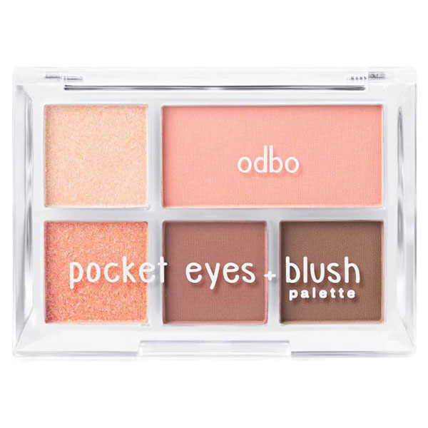 รีวิว odbo cosmetic Pocket Eyes + Blush Palette รีวิวจากผู้ใช้จริง By Cosmenet.in.th