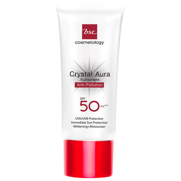 รีวิว BSC Crystal Aura Sunscreen Anti-Pollution SPF50 PA+++ รีวิวจาก ...