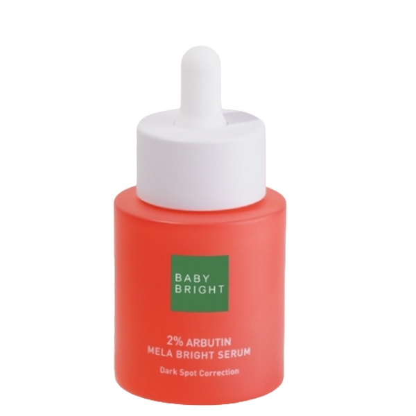 รีวิว Baby Bright 2% Arbutin Mela Bright Serum Dark Spot Correction ...