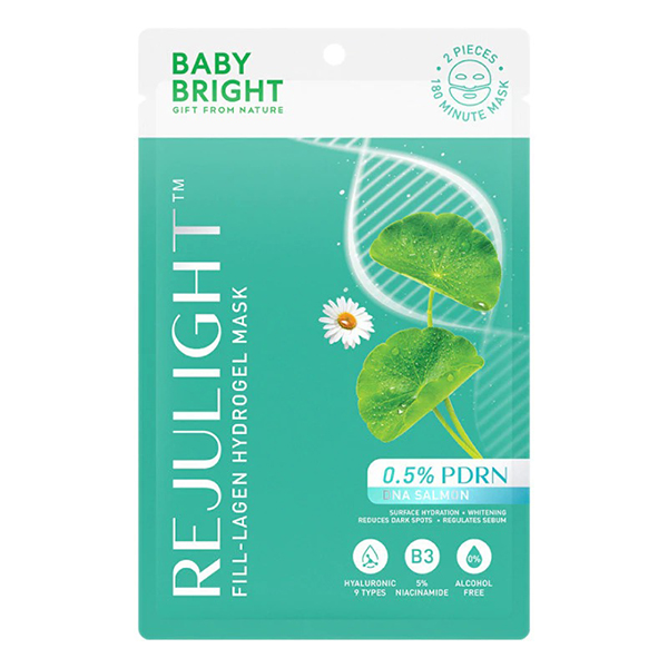 รีวิว Baby Bright Rejulight Fill-Lagen Hydrogel Mask รีวิวจากผู้ใช้จริง ...