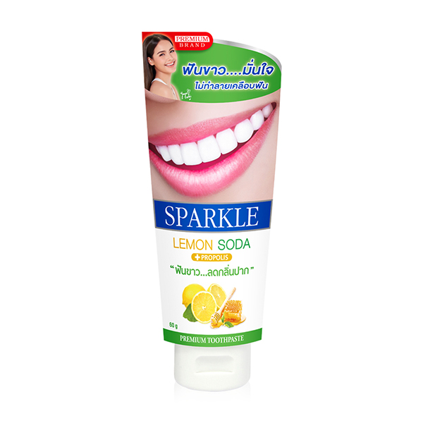 รีวิว Sparkle Double White Toothpaste Lemon Soda รีวิวจากผู้ใช้จริง By ...