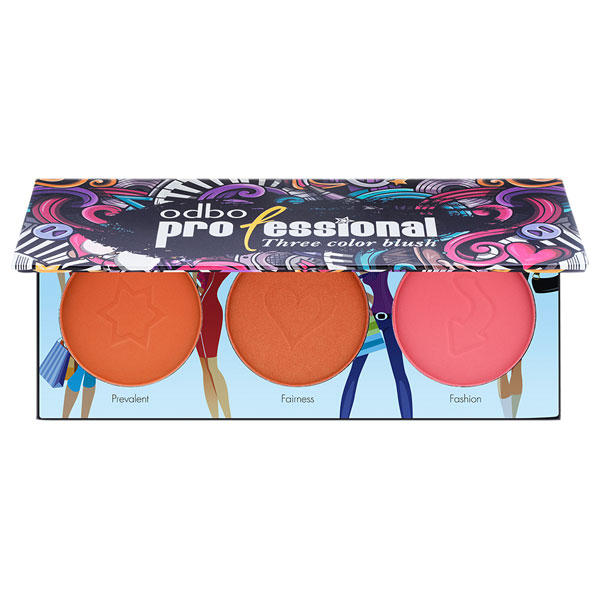 รีวิว odbo cosmetic Professional Three Color Blush รีวิวจากผู้ใช้จริง By Cosmenet.in.th