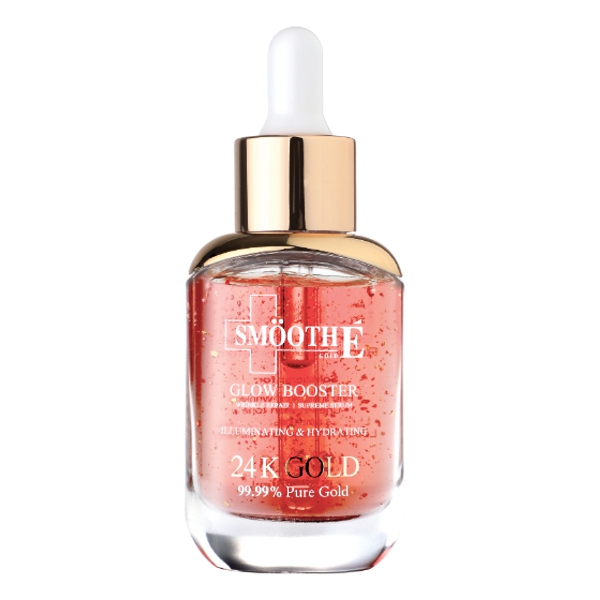 รีวิว Smooth E Gold 24k Glow Booster Anti-Aging Supreme Serum รีวิวจากผู้ใช้จริง By Cosmenet.in.th