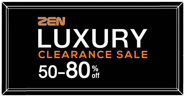 Luxury Clearance Sale at ZEN @Central World