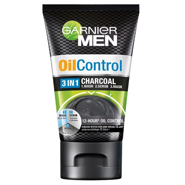 รีวิว Men Oil Control 3 In 1 Charcoal Foam