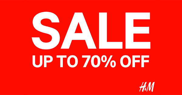 H&M END OF SEASON SALE