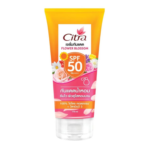 รีวิว Citra Sun Protection Serum Flower Blossom SPF50 PA++++ รีวิวจาก ...