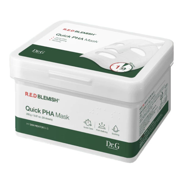 รีวิว Dr.G R.E.D BLEMISH Quick PHA Mask รีวิวจากผู้ใช้จริง By Cosmenet ...