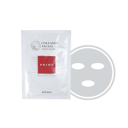 รีวิว Missha Prime Collagen Facial Sheet Mask รีวิวจากผู้ใช้จริง By ...